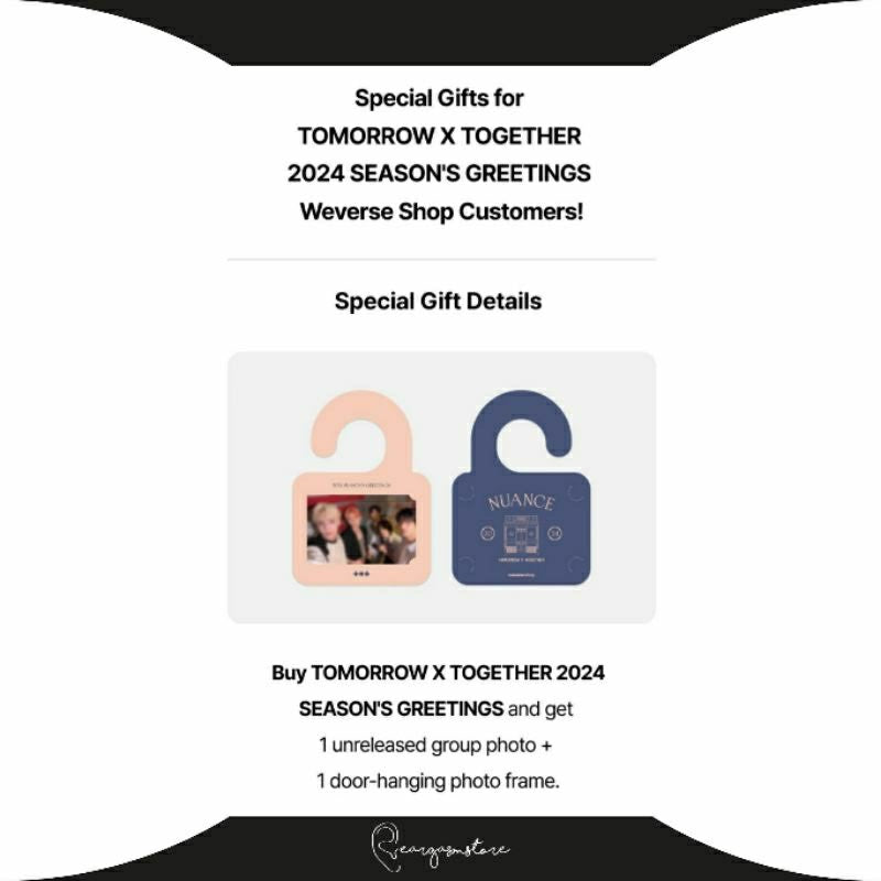 TXT - 2024 SEASON’S GREETINGS – HAGD SHOP