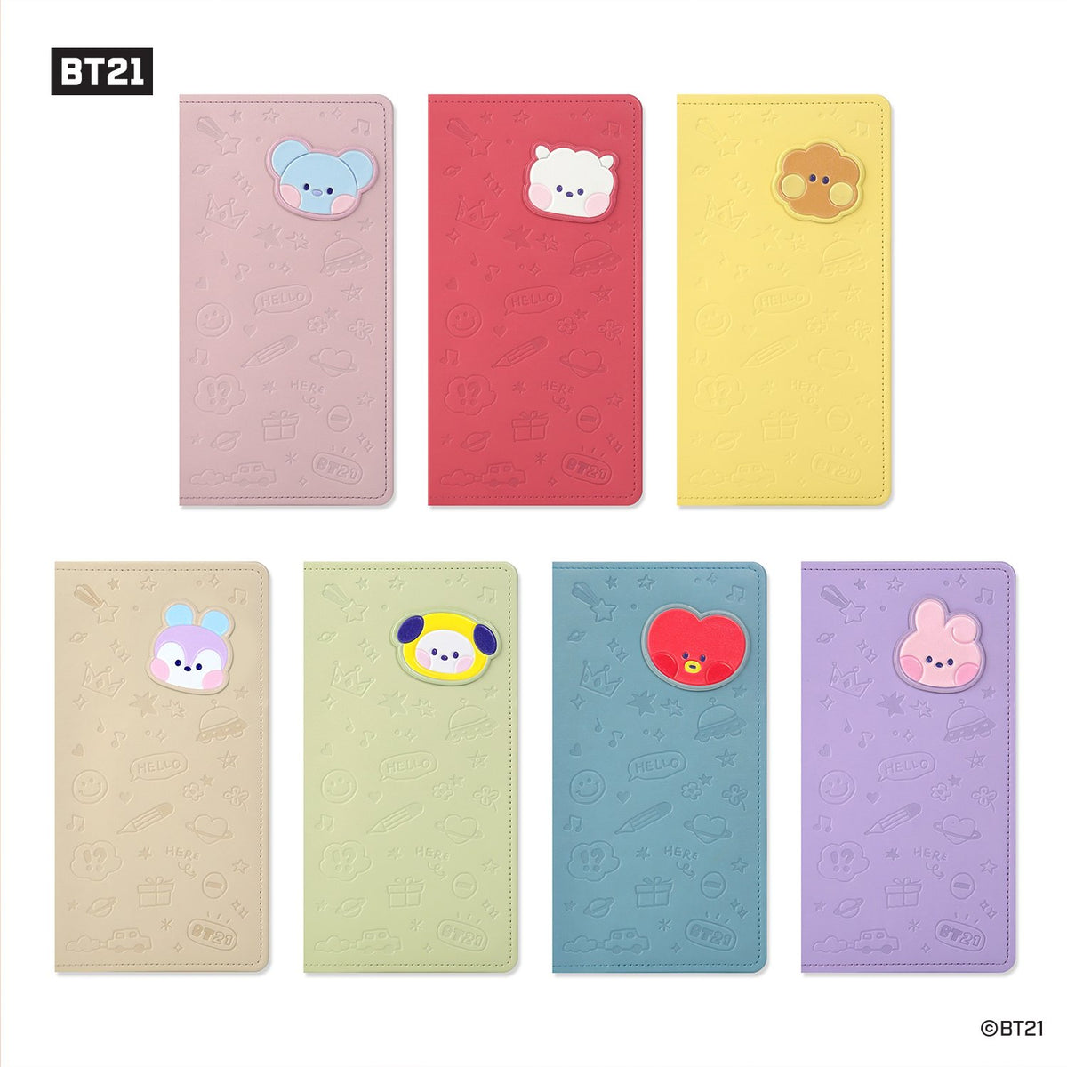 BT21 MININI Leather Patch Cover Large – HAGD SHOP