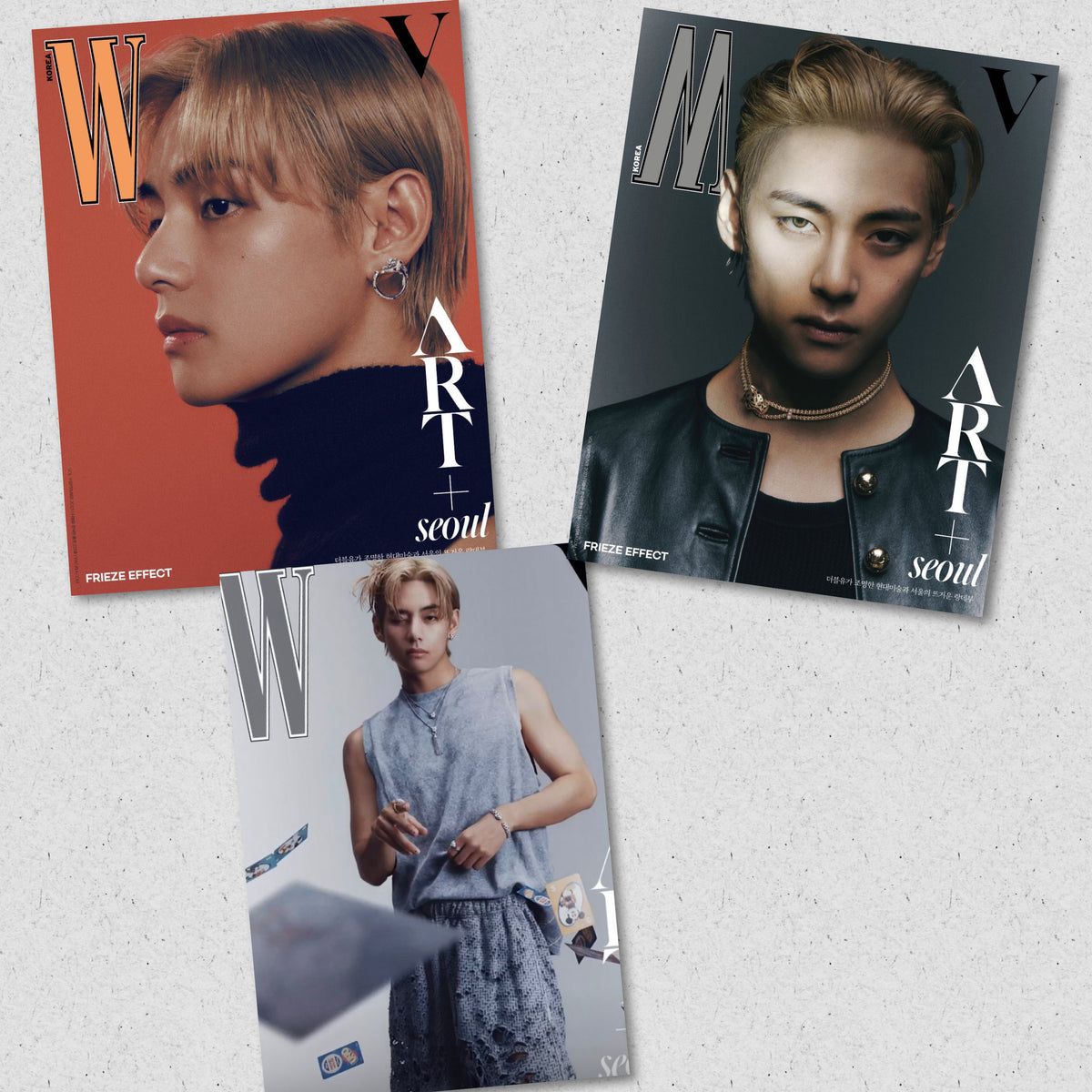 BTS V magazine covers – HAGD SHOP